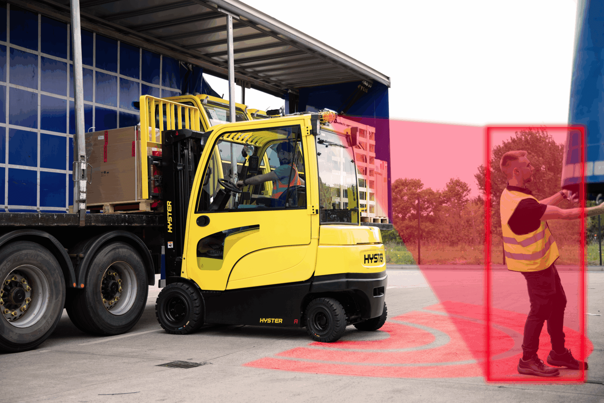Hyster Reaction™ - nowa kamera wykrywająca pieszych zwiększa ...